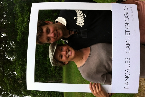 mariage de Caroline Gerber et Geoffroy de Lesseps