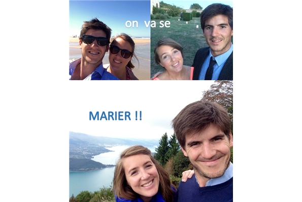Photos du mariage de Marine de RANCOURT et Luc de FRESSANGES